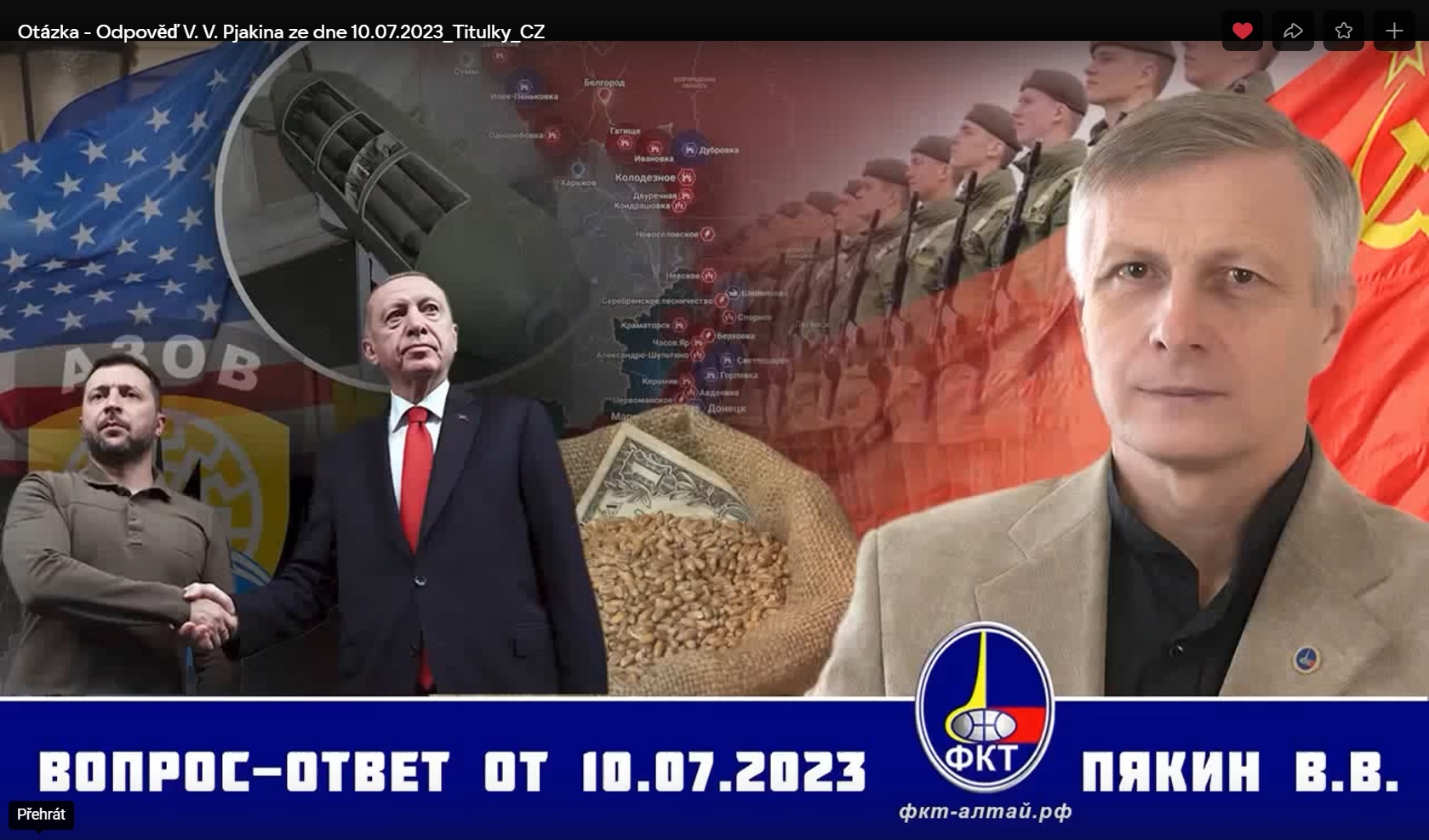 2023-07-17 Otázky a odpovědi V. V. Pjakina ze dne 10.07.2023 | Svobodný ...